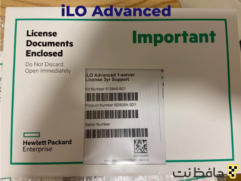 iLO چیست؟ قابلیت های iLO Advance و لیسانس | حافظ نت